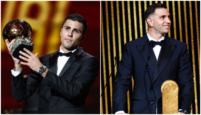 Rodri wins Ballon d'Or 2024