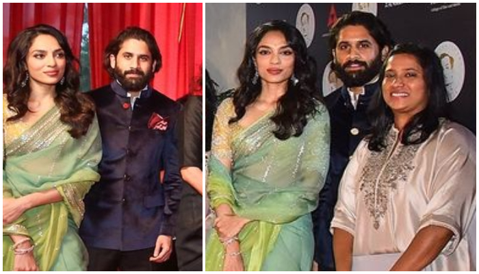 Sobhita Dhulipala, Naga Chaitanya make FIRST joint appearance after engagement [PHOTOS]- Asianet ...