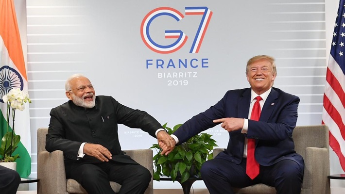'Whole world loves Modi': Donald Trump calls PM 'magnificent' in 1st ...