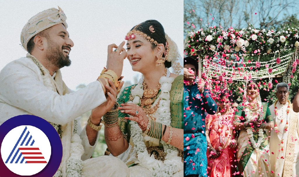 Jothe Jotheyali Fame Actress Manasa Manohar Marries Preetham Chandra ...