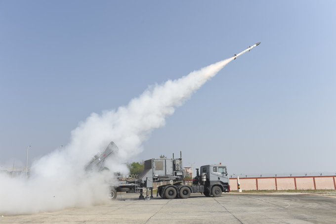 India exports its First Akash Air Defense System battery to Armenia ...