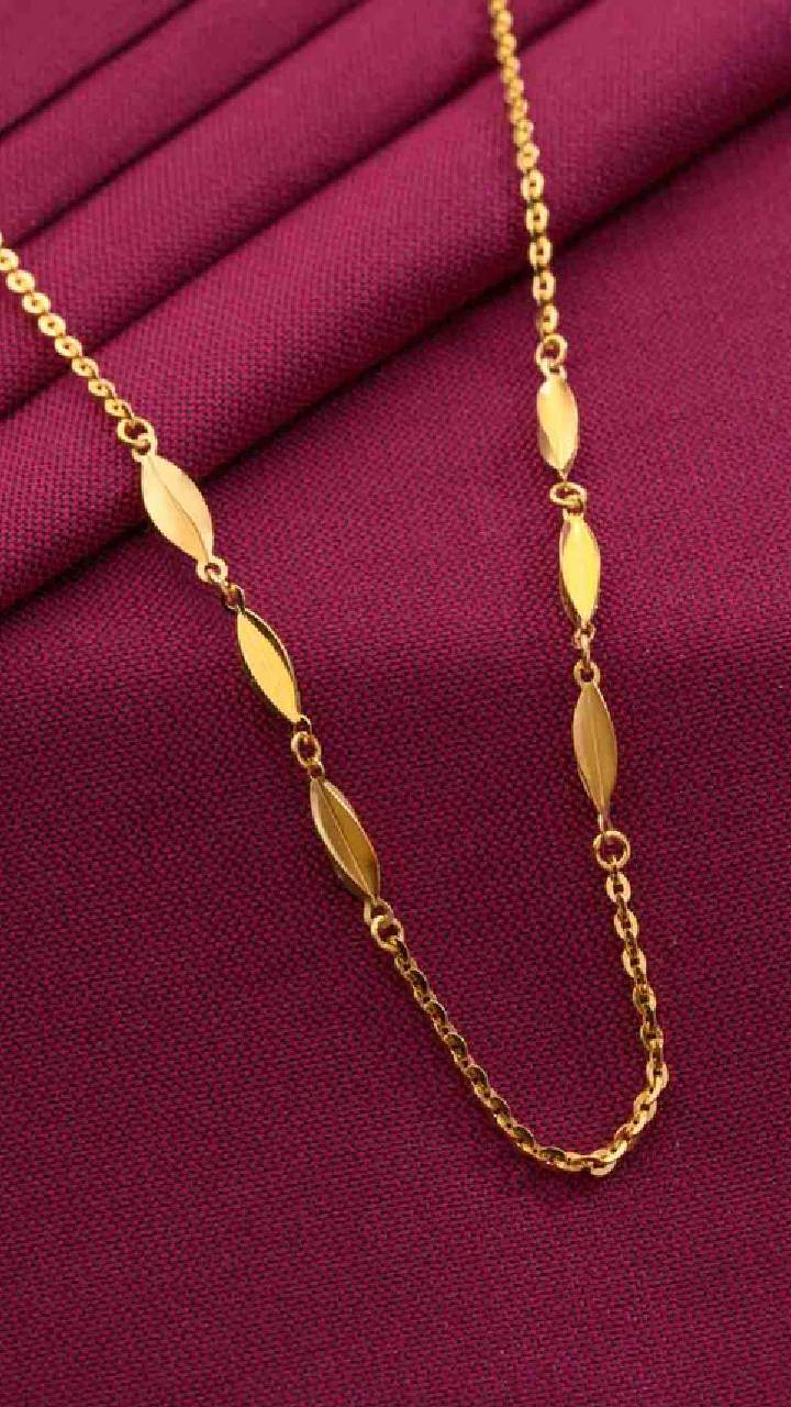 बिटिया लगेगी खानदानी रईस ! तोहफे में दें Gold Chain Designs - trending ...