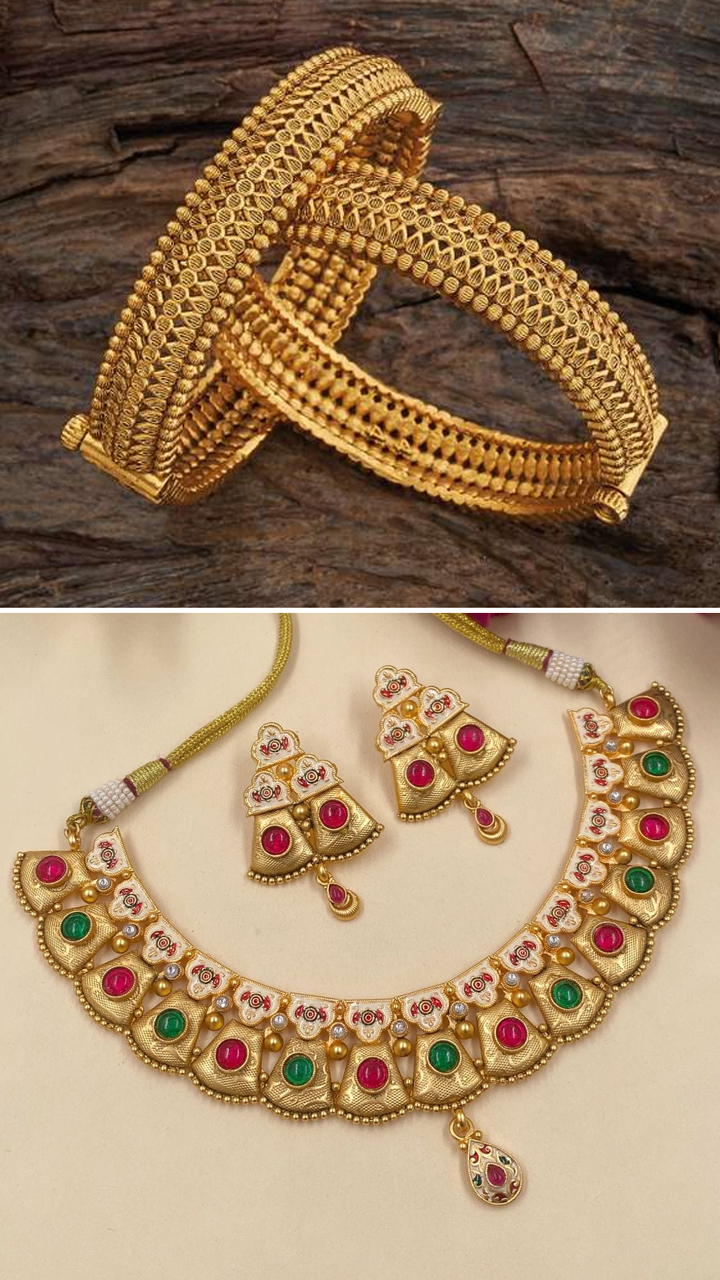 प्लेटेड जूलरी सालों साल चमकेगी Gold जैसी, आजमाएं Easy Hacks - gold ...