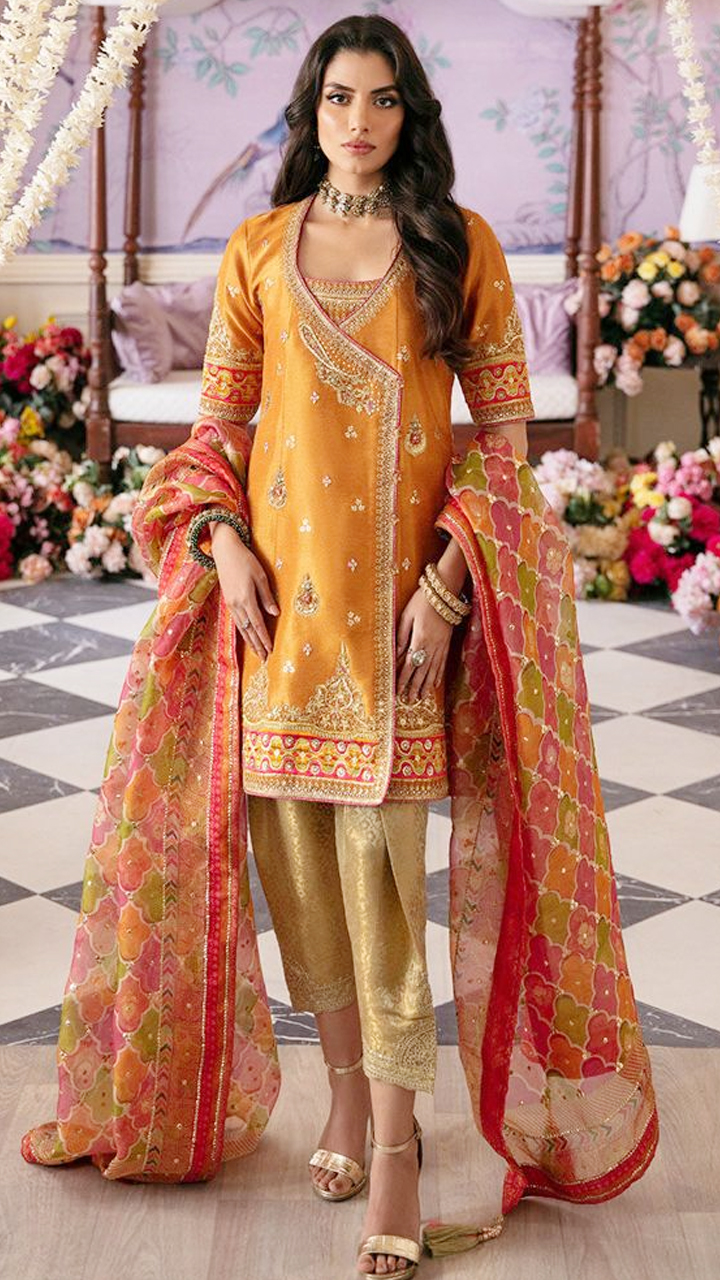 भाई की हल्दी से भी गाढ़ा चढ़ेगा रंग, फंक्शन में पहनें 9 लड्डू पीला सूट ...