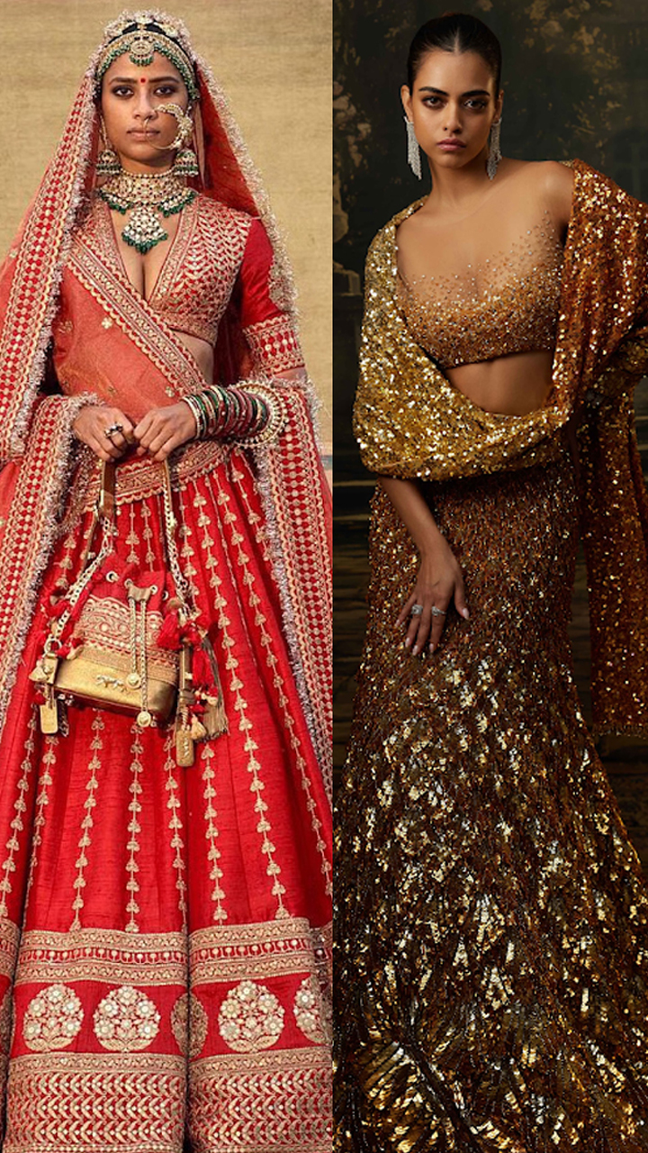 Sabyasachi vs Manish Malhotra: Key differences in lehenga design - Asianet Newsable