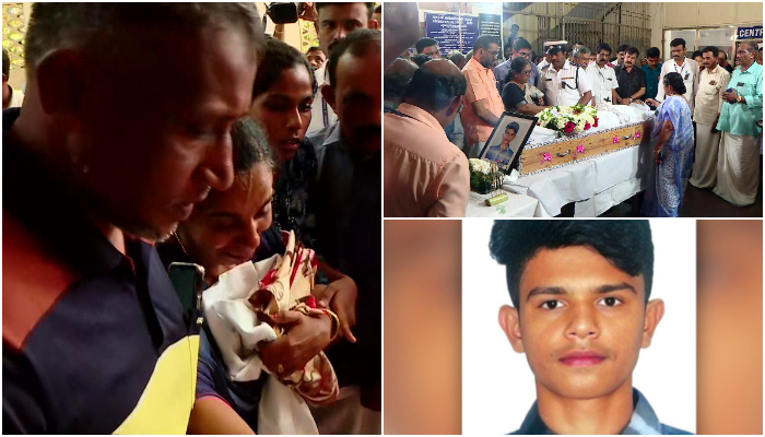 alappuzha accident albin george funeral at edathwa churchആലപ്പുഴ അപകടം ...