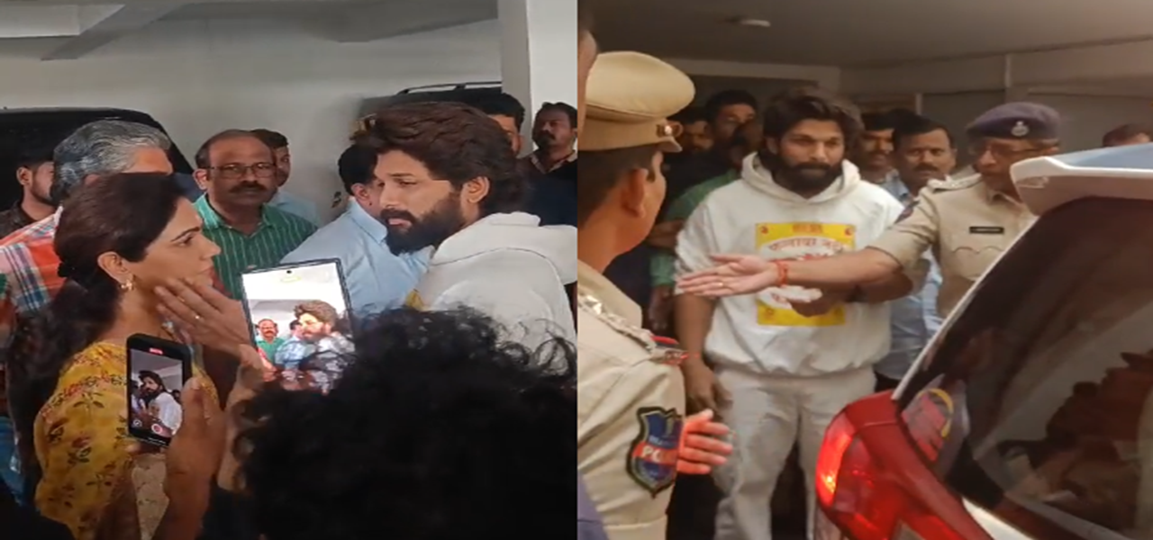 Actor Allu Arjun remanded to 14-day judicial custody in Pushpa 2 ...