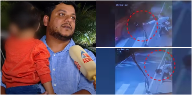 God's hand saved him, father about incredible escape of toddler ...