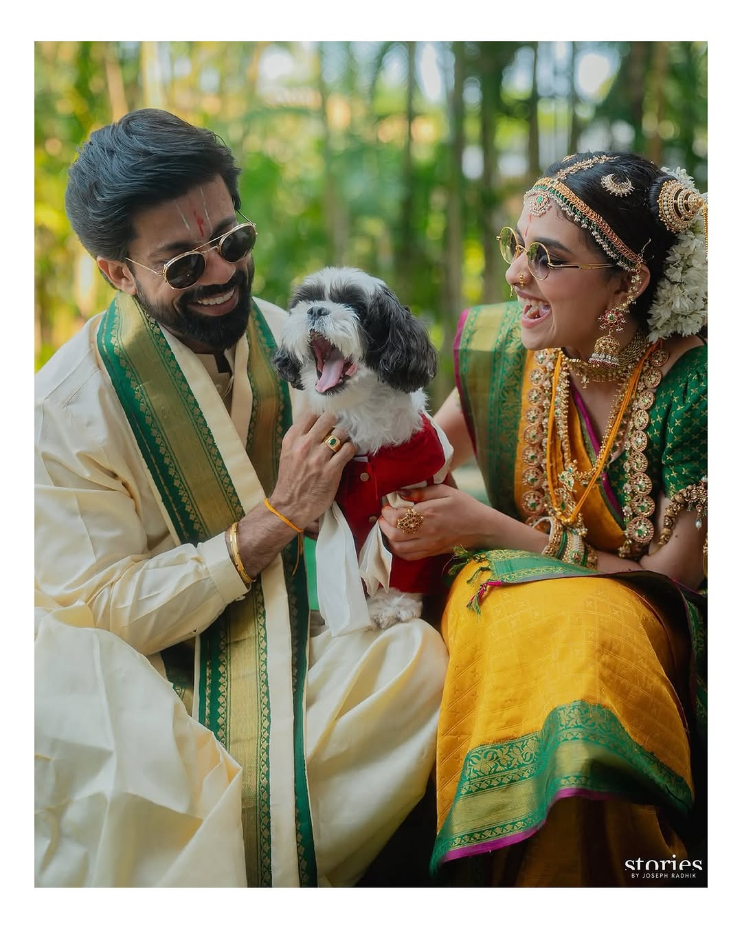 Malavika Mohanan: கீர்த்தியின் திருமணத்தில் காஞ்சீவரம் பட்டு புடவையில் ...