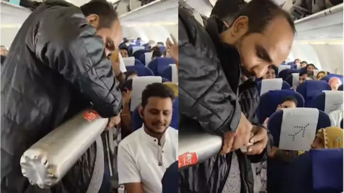 Man Serves Tea on Indigo Flight, Video Goes Viral | ಟೀ ಬೇಕಾ ಟೀ… 36 ...
