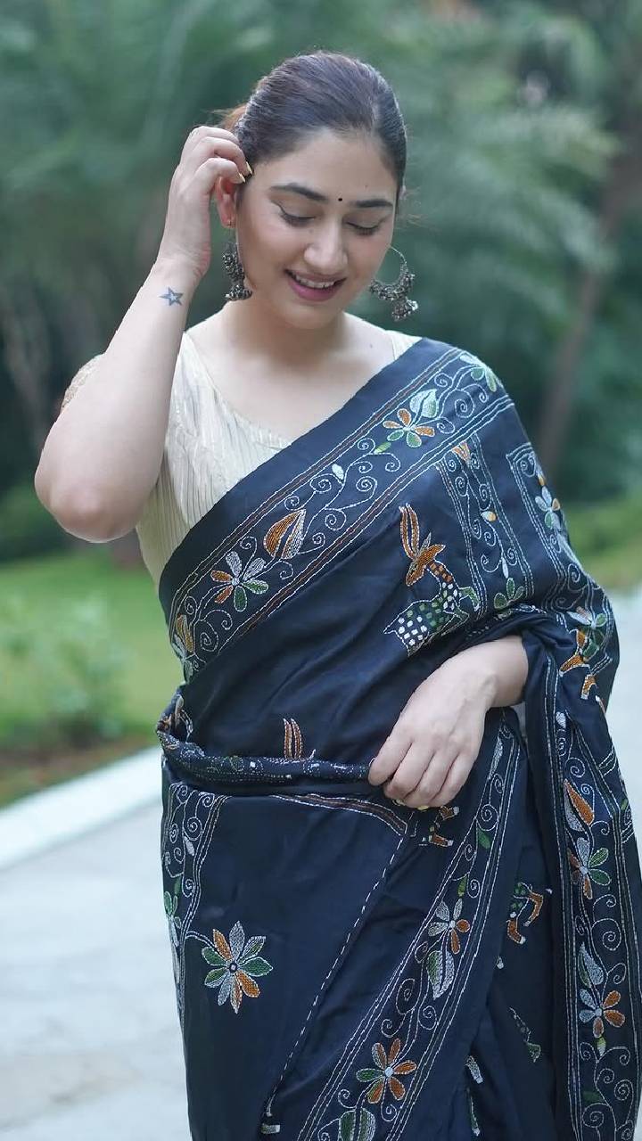 Disha Parmar’s saree collection: 6 wedding looks you’ll love | Asianet ...