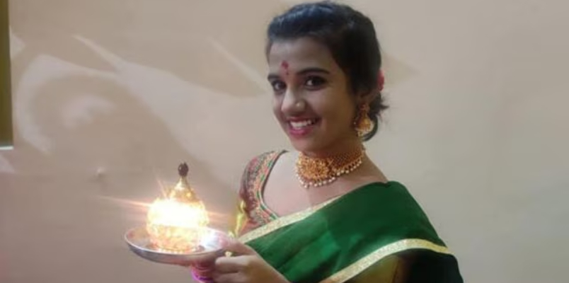 survey pole fell from the fifth floor Tejaswini Rao dies bengaluru ...