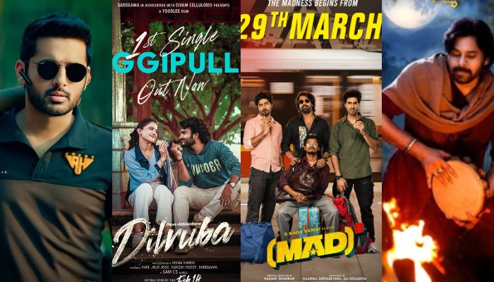 `మాట వినాలి`, `దిల్‌రూబా` పాటలు ట్రెండింగ్‌.. `రాబిన్‌హుడ్‌`, `మ్యాడ్ ...