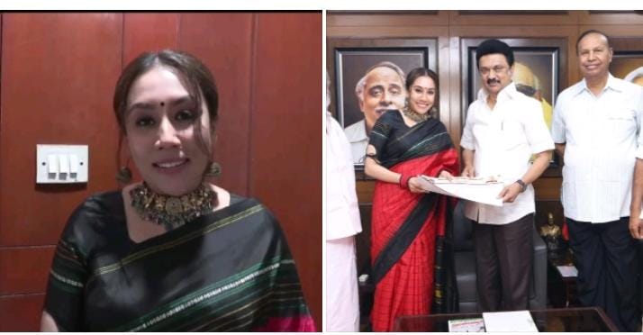 Divya Sathyaraj joined DMK : பாஜகவிற்கு நோ.! திமுகவிற்கு ஓகே ...