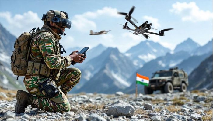 Indian Army places order for indigenous VTOL, FPV drones with IG drones | Asianet Newsable