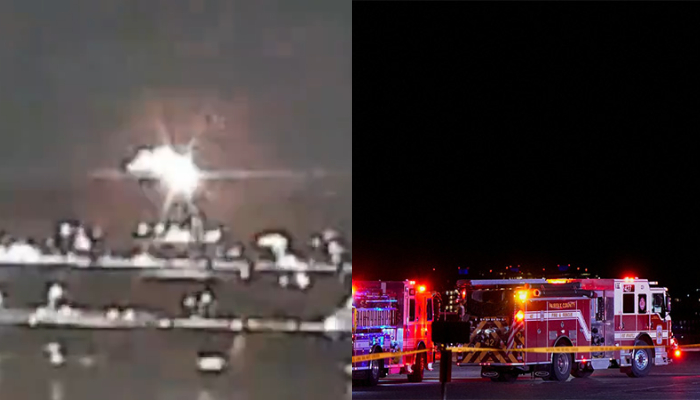 Flight with around 60 people crashes into Potomac River in US after mid ...