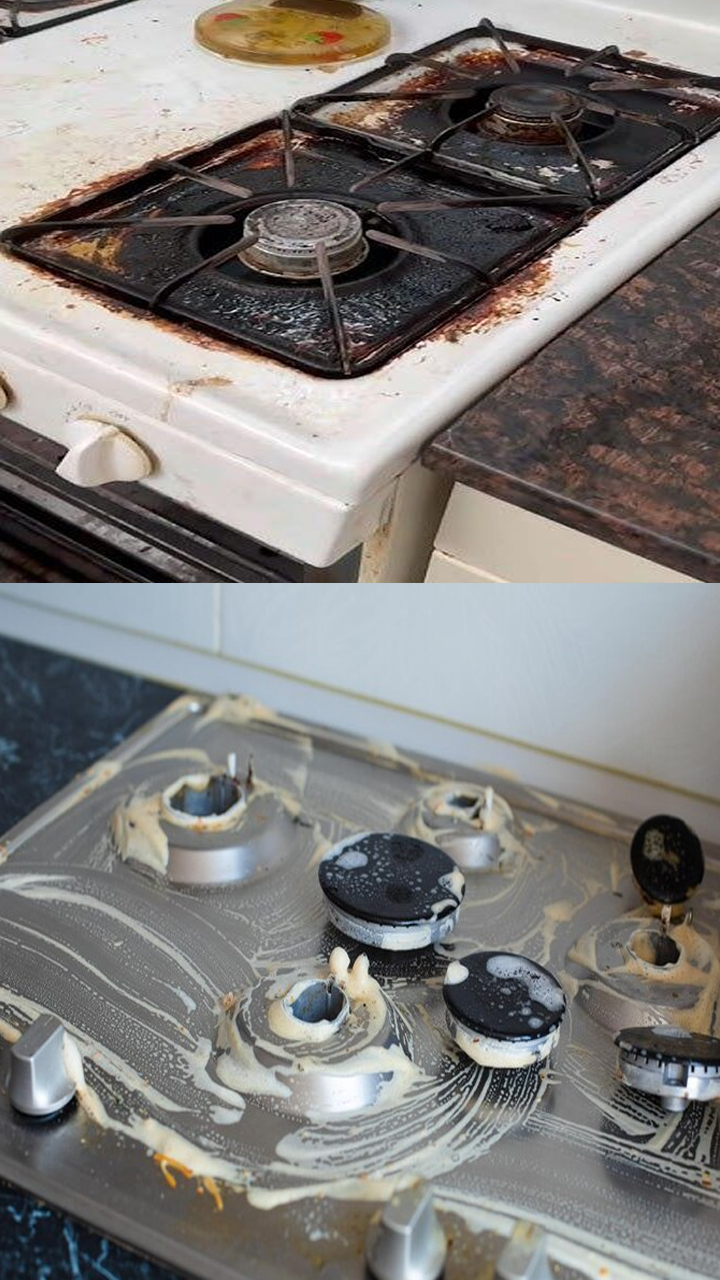 Kitchen tips: Here is an easy way to clean a gas stove | 5 Easy Gas ...