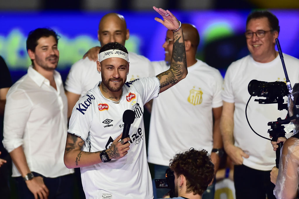 Neymar Jr returns to Santos FC: Brazilian star accepts UNBELIEVABLE pay ...