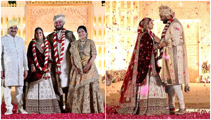 Jeet Adani, Diva Shah Wedding: Gautam Adani shares FIRST pictures of ...