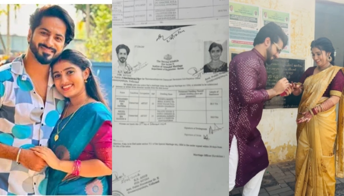 Serial actor's salmanul and megha wedding: സ്ക്രീനിലെ താരങ്ങൾ ഇനി ...