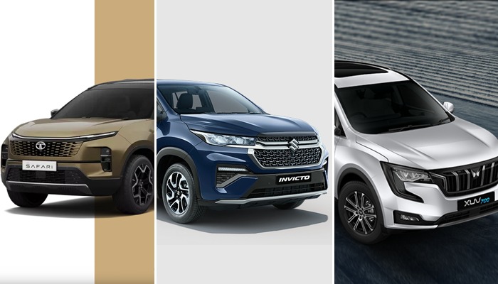 Maruti Invicto alternatives: From Tata Safari to Mahindra XUV700; check ...