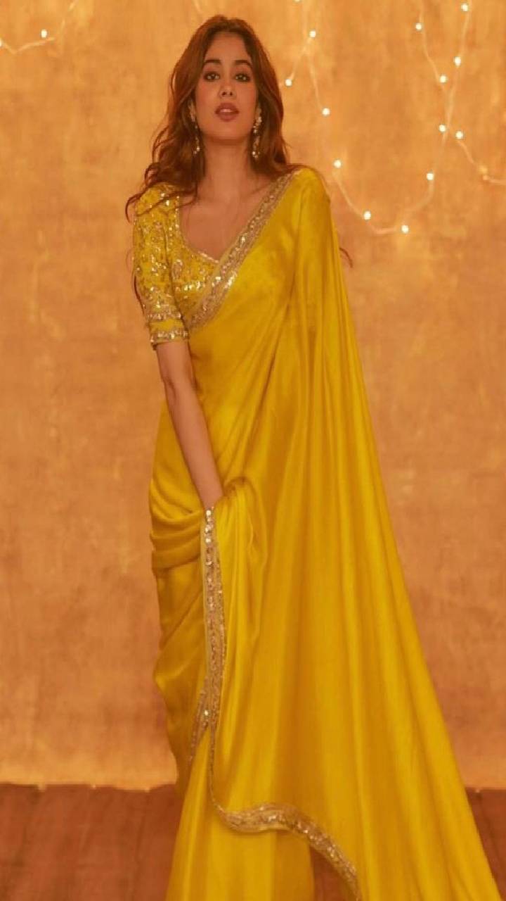 8 Stunning Yellow Saree Designs for Haldi Ceremony | Asianet Newsable