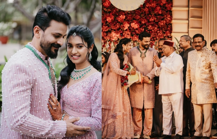 Kannada Actor Daali Dhananjaya's Star-Studded Wedding Reception with ...