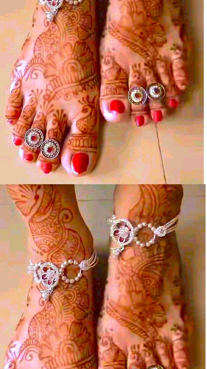 पड़ोसन पूछेगी कहां से खरीदी ! चांदी की पायल-बिछिया से पाएं सेठानी लुक ...