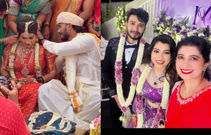 Photos: ʼನಿನ್ನ ಜೊತೆ ನನ್ನ ಕಥೆʼ ಧಾರಾವಾಹಿ ನಟಿ ಮೇಘಶ್ರೀ ಮದುವೆಯಲ್ಲಿ ಕಿರುತೆರೆ ...