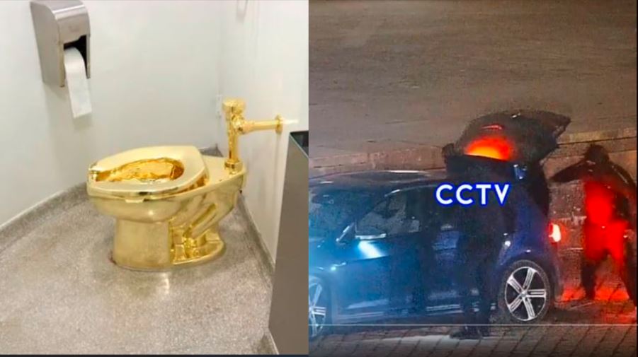 The great robbery Gold Toilet stollen video viral: ಜಸ್ಟ್ 5 ನಿಮಿಷದಲ್ಲಿ ...