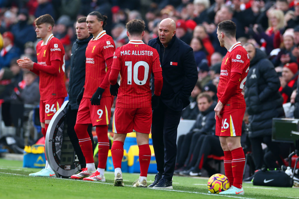 Premier League: Liverpool manager Arne Slott lauds players 'mental ...