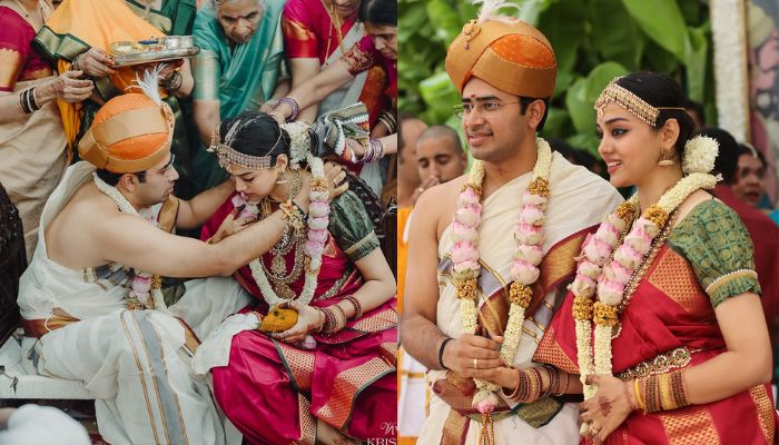 ದಾಂಪತ್ಯಕ್ಕೆ ಕಾಲಿರಿಸಿದ ತೇಜಸ್ವಿ ಸೂರ್ಯ ಮೊದಲ ಪೋಸ್ಟ್; ಮದುವೆ ಸಂಪ್ರದಾಯ ...