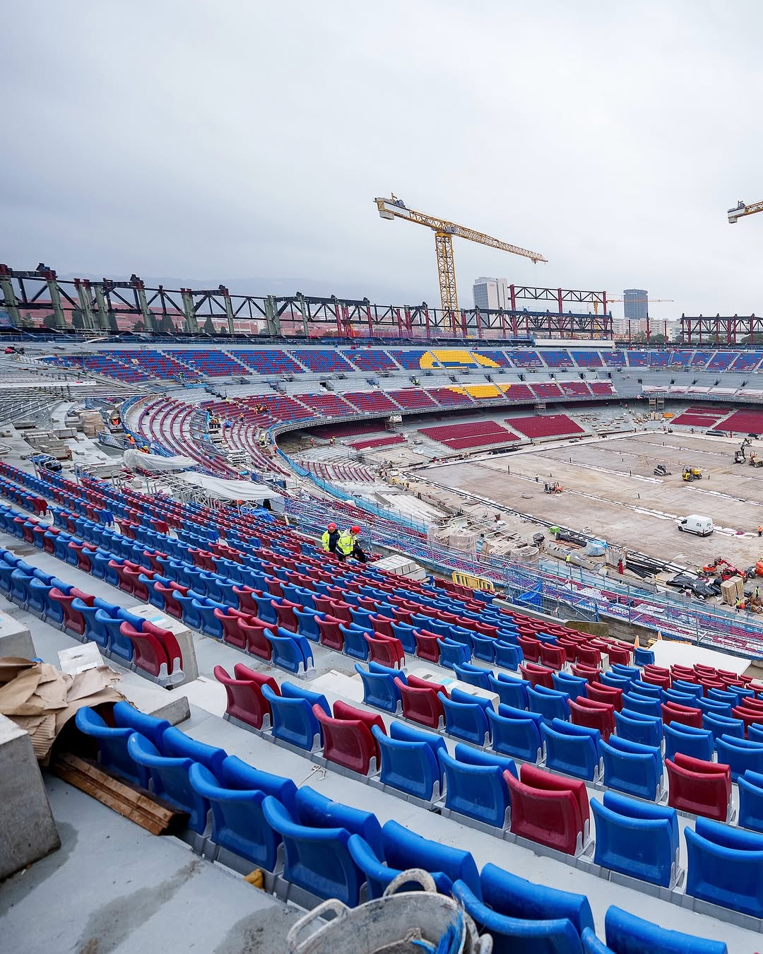 Barcelona's Camp Nou renovation: 10 photos that prove iconic stadium's ...
