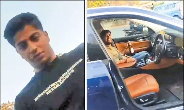 Pune BMW urination case: Two arrested after viral video sparks outrage, sent to police custody ...