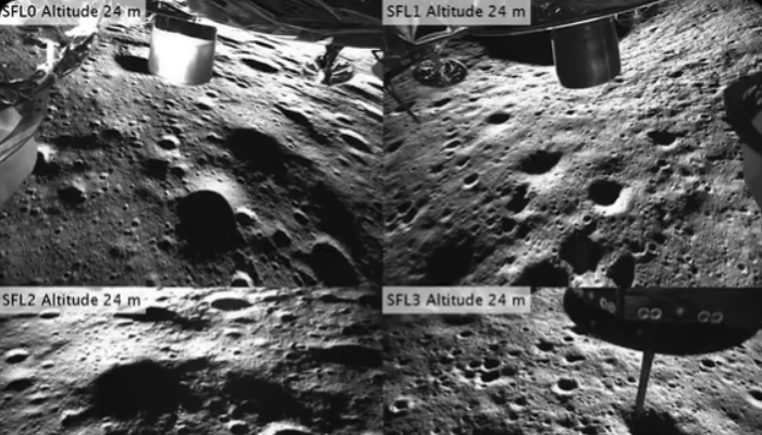 Watch Video, NASA's Cameras on Blue Ghost Lander Capture First of its Kind Moon Landing Footage ...