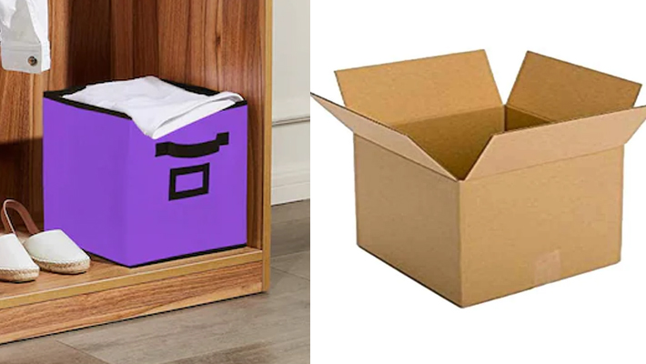 Carton Box Uses: तेल के कार्टन बॉक्स और पुरानी टीशर्ट से बनाएं अलमारी ...