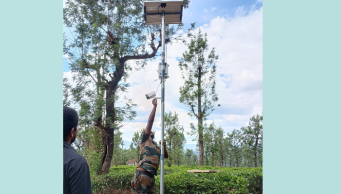 Tamil Nadu install AI cameras in the Nilgiris forest to detect wild animals ആന കാടിറങ്ങിയാ ...