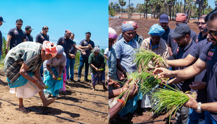 Lulu has started farming 50 acres sown 160 acres planned : പൊള്ളാച്ചിയി ...