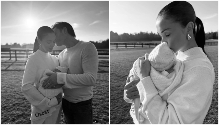 (PHOTOS) Amy Jackson, Ed Westwick become parents to baby boy Oscar ...