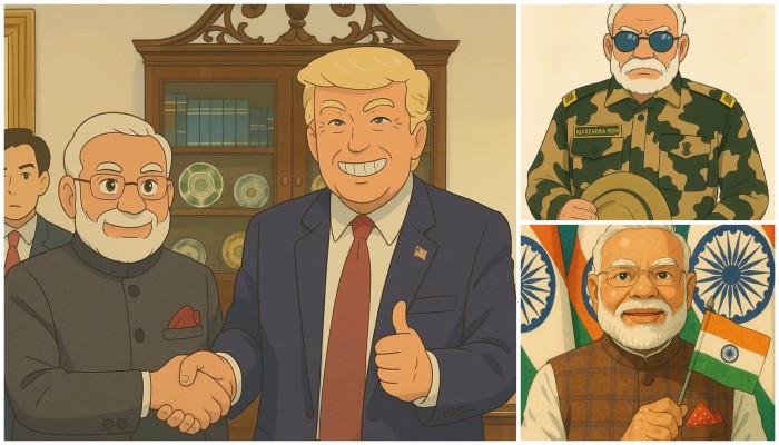 PM Modi joins viral AI Ghibli art trend: 'Main character? No, he’s the ...