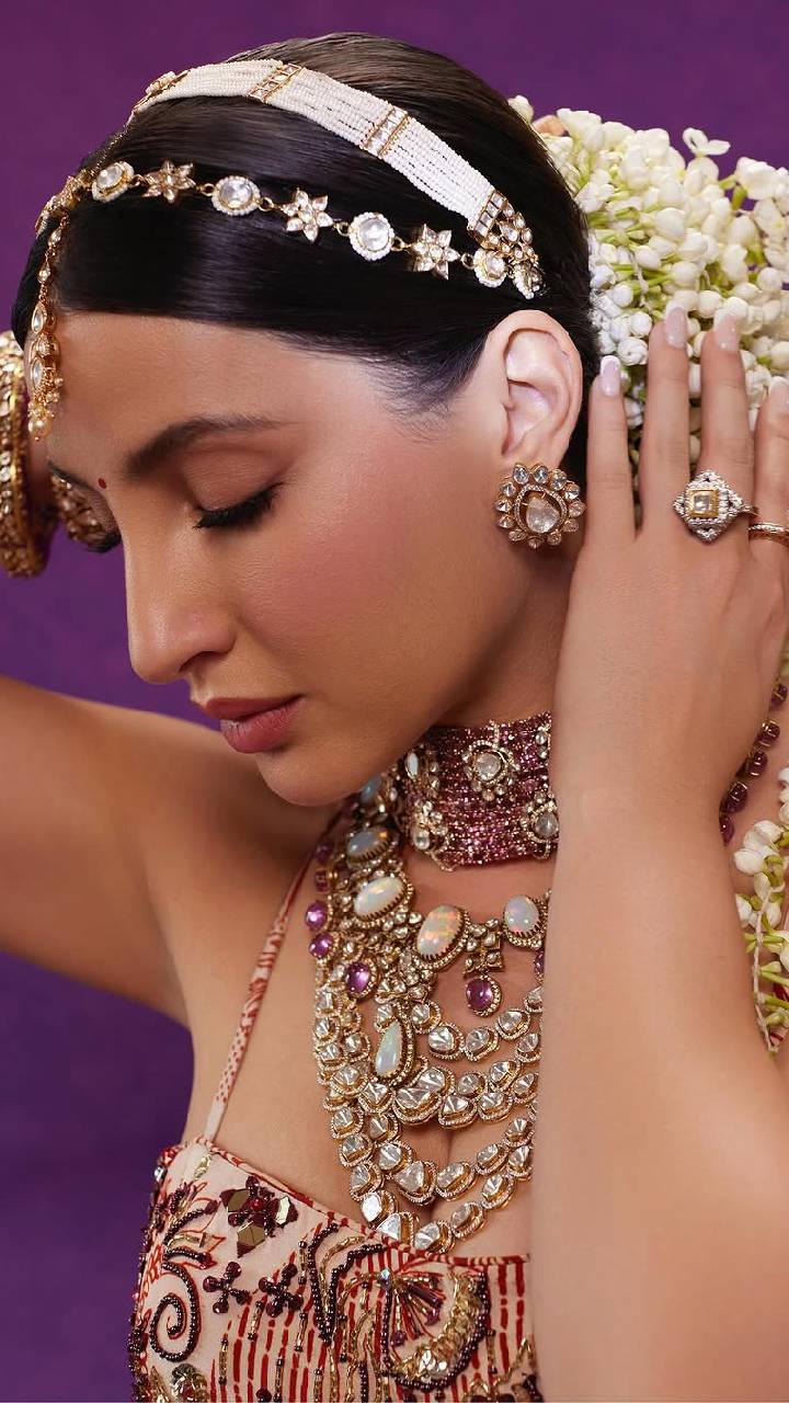 5 Hairstyles Inspired by Nora Fatehi: Beautiful Hair for Long Faces ...