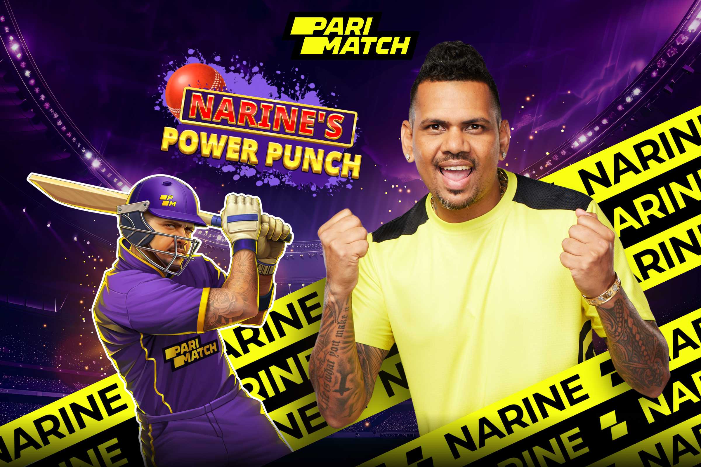Sunil Narine and Nicholas Pooran Join With Parimatch : Parimatchன் புதிய ஆட்டத்தில் இணைந்த ...