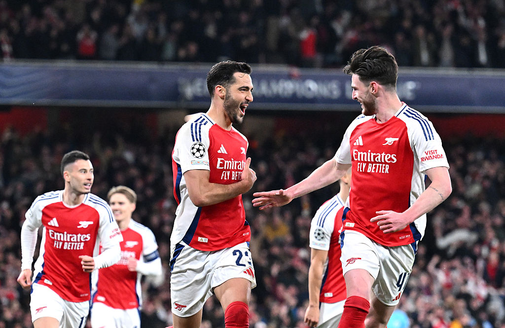 Rice's free-kick brilliance fires Arsenal to stunning 3-0 win over Real Madrid in UCL thriller ...