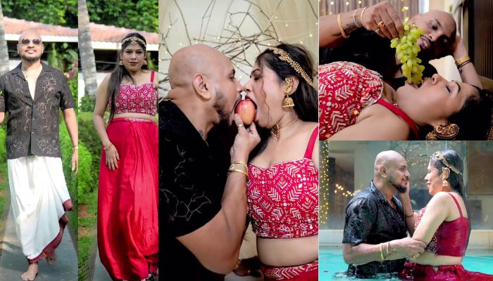 Reshma Aunty-Naveen Kumar Romantic Reels ಯಮ್ಮೋ, ಯಮ್ಮೋ.. ಏನಪ್ಪಾ ಇದು ರೇಷ್ಮಾ ಆಂಟಿ-ಕಟ್ಟಪ್ಪನ ವಿಡಿಯೋ ...