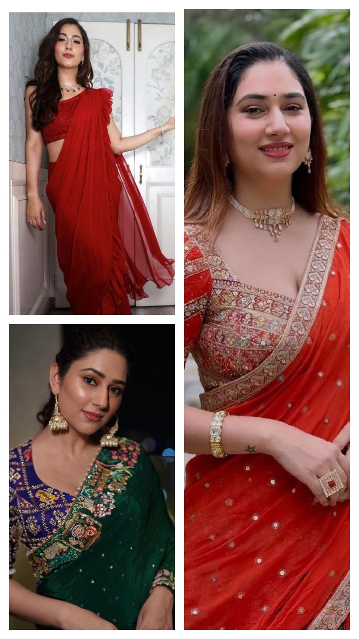 Disha Parmar's Saree Style Guide- Asianet Newsable