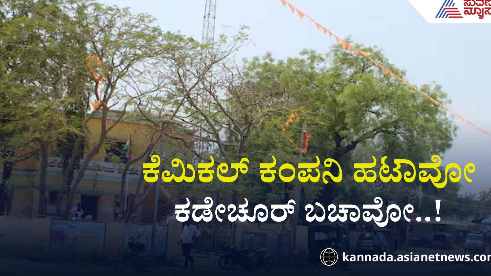 Kadechur village contaminated by industrial poison gas waste |ಕಡೇಚೂರು ...