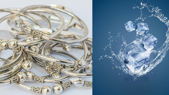 Identifying Real Silver ಬೆಳ್ಳಿ ಅಸಲಿಯೋ? ನಕಲಿಯೋ? ಐಸ್ ಕ್ಯೂಬ್‌ನಿಂದ ಚೆಕ್ ...