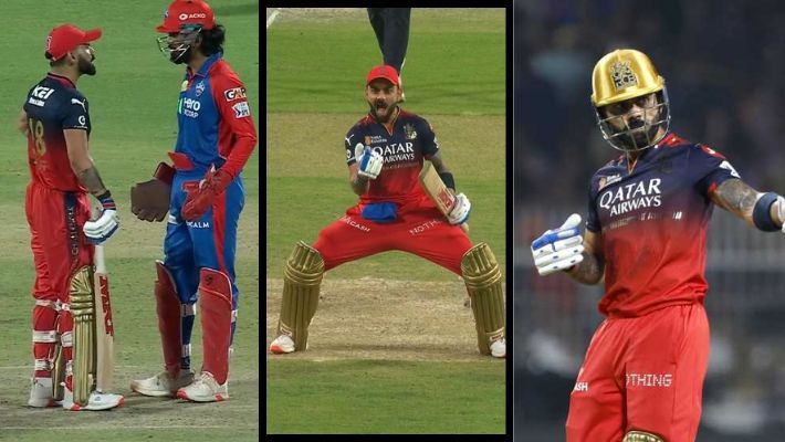 Virat Kohli's Aggressive Moments in IPL 2025 videos Viral | Virat Kohli ...