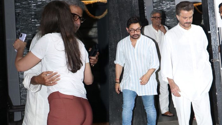 Stars Comfort Boney Kapoor After Mom's Passing | Asianet Newsable