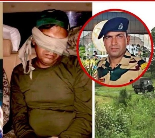 BSF Jawan PK Shaw, held by Pakistan Rangers since April 23, handed over ...